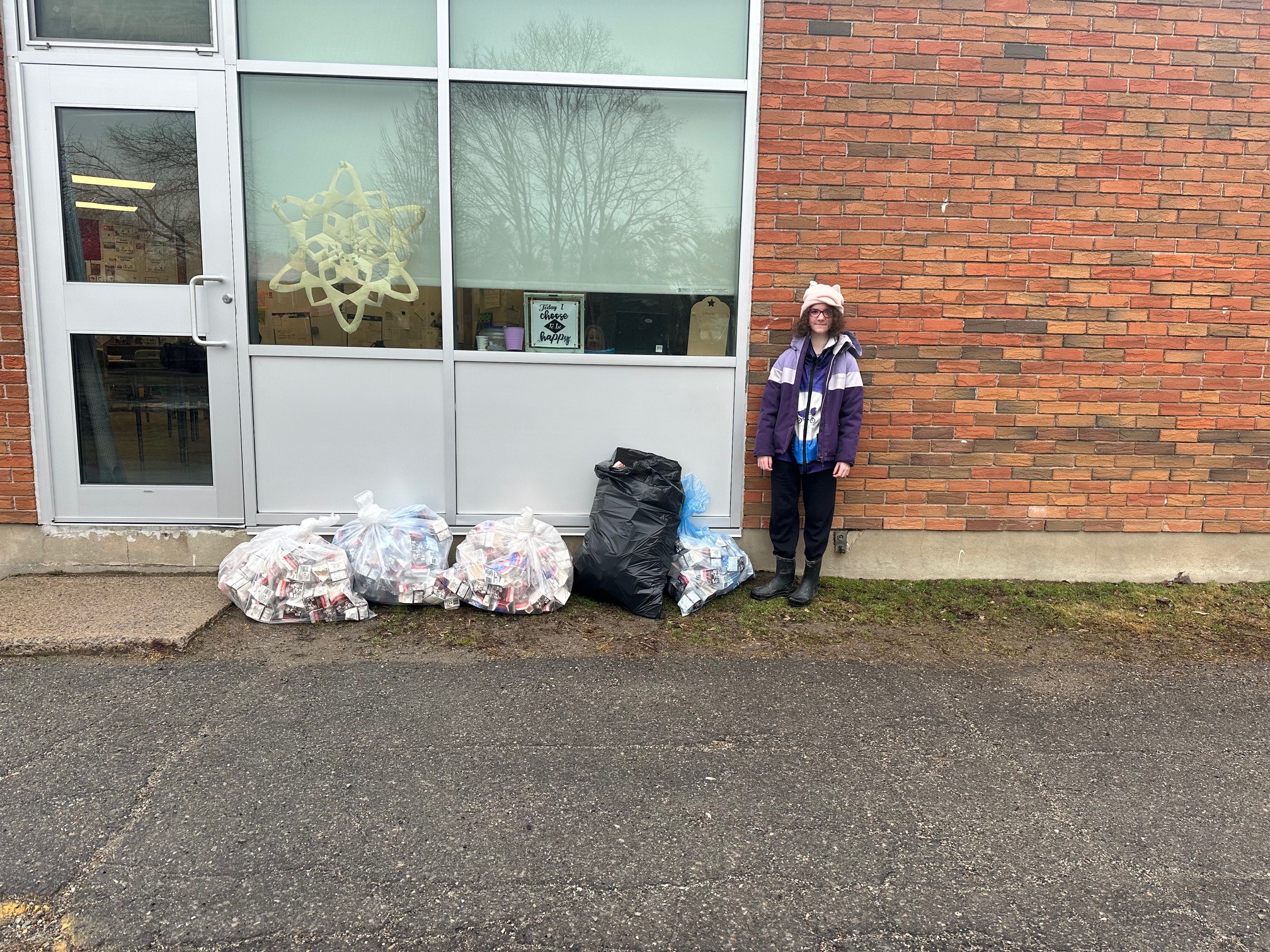Front of Yonge Elementary School, Mallorytown, ON - Earth Rangers Clubs