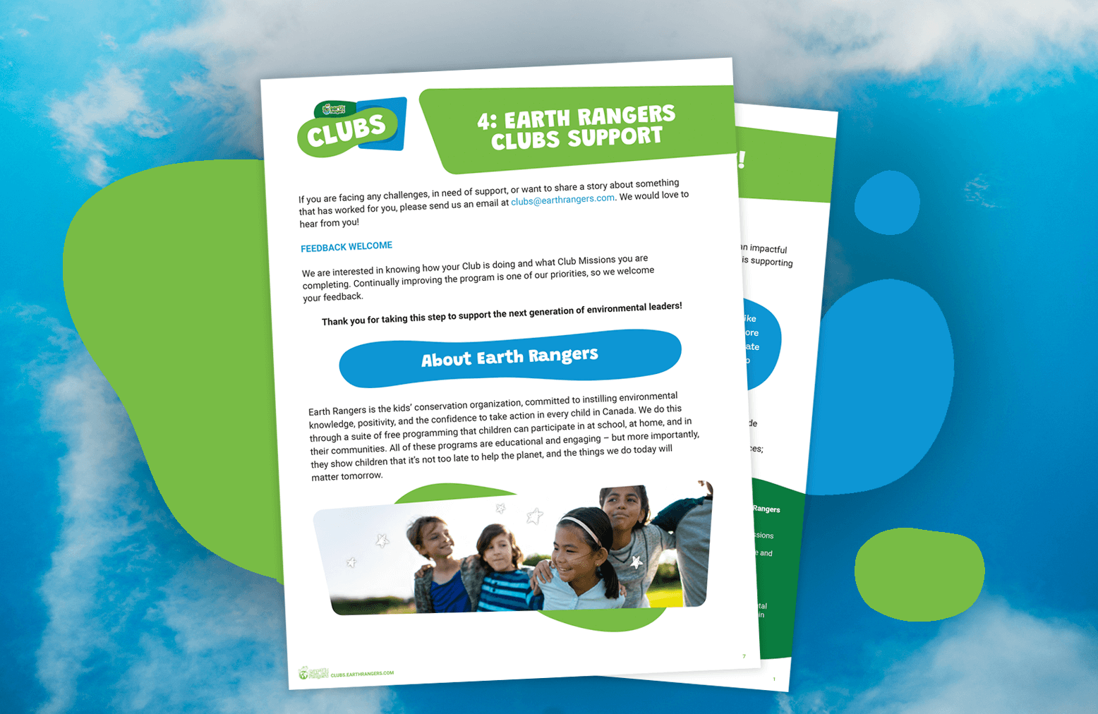 Clubs - Earth Rangers Clubs